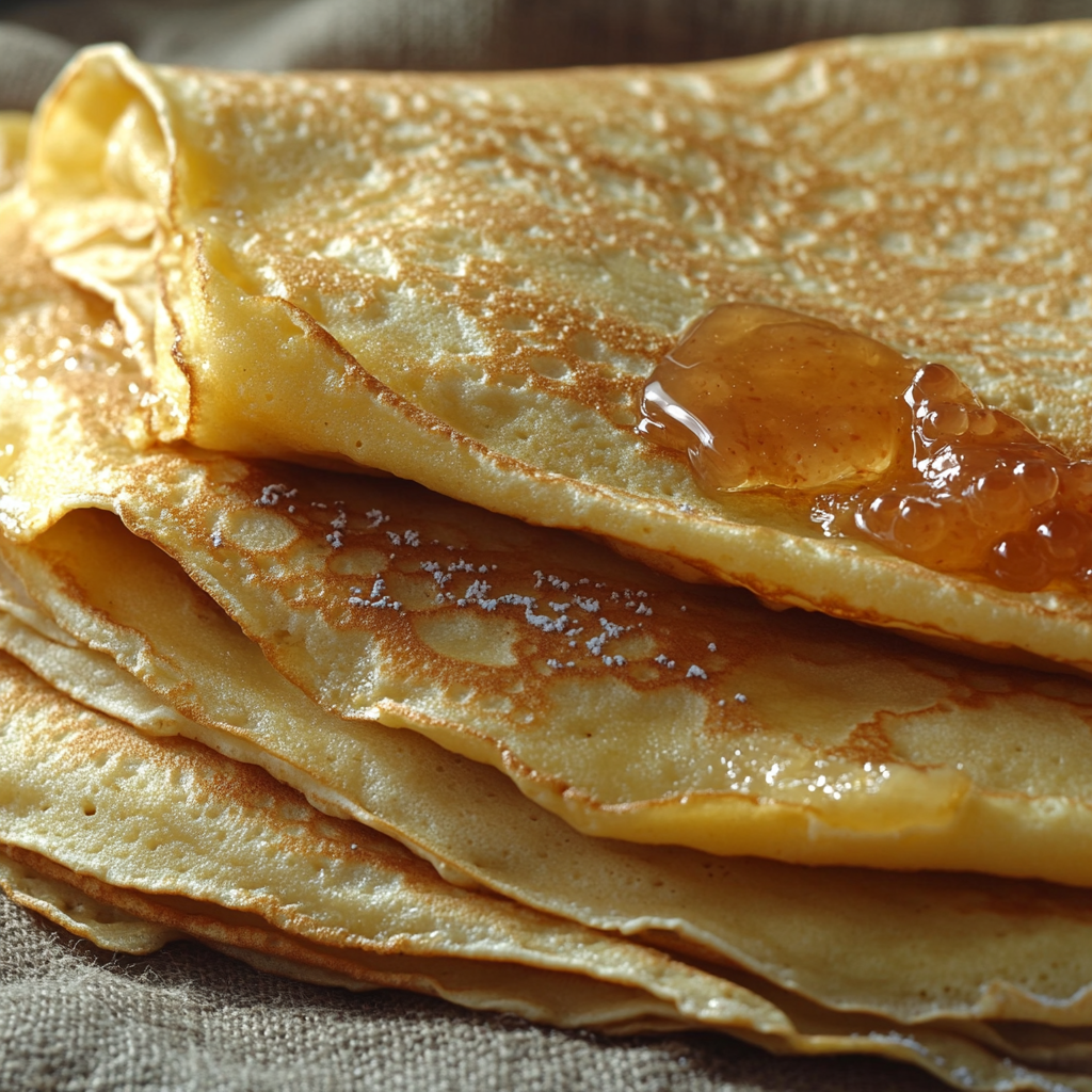 Crêpes sucrées à la confiture : La recette inratable pour un délice ...