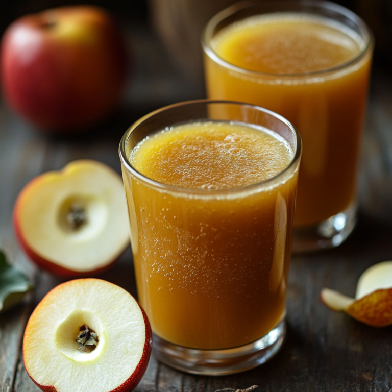 Jus de Pomme Naturel : La Recette Simple et Délicieuse pour un Jus 100% ...